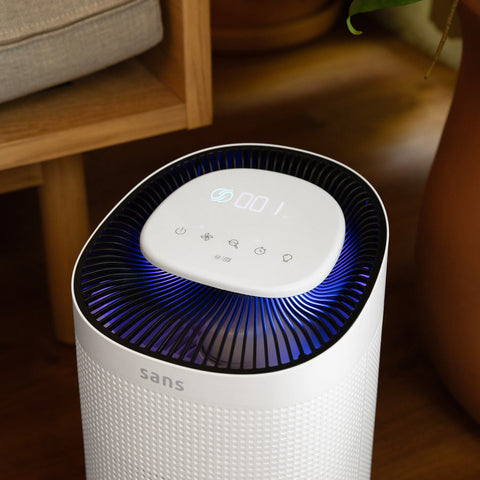 Sans Air Purifier - HEPA 13 Filter, Activated Carbon and UV-C Light